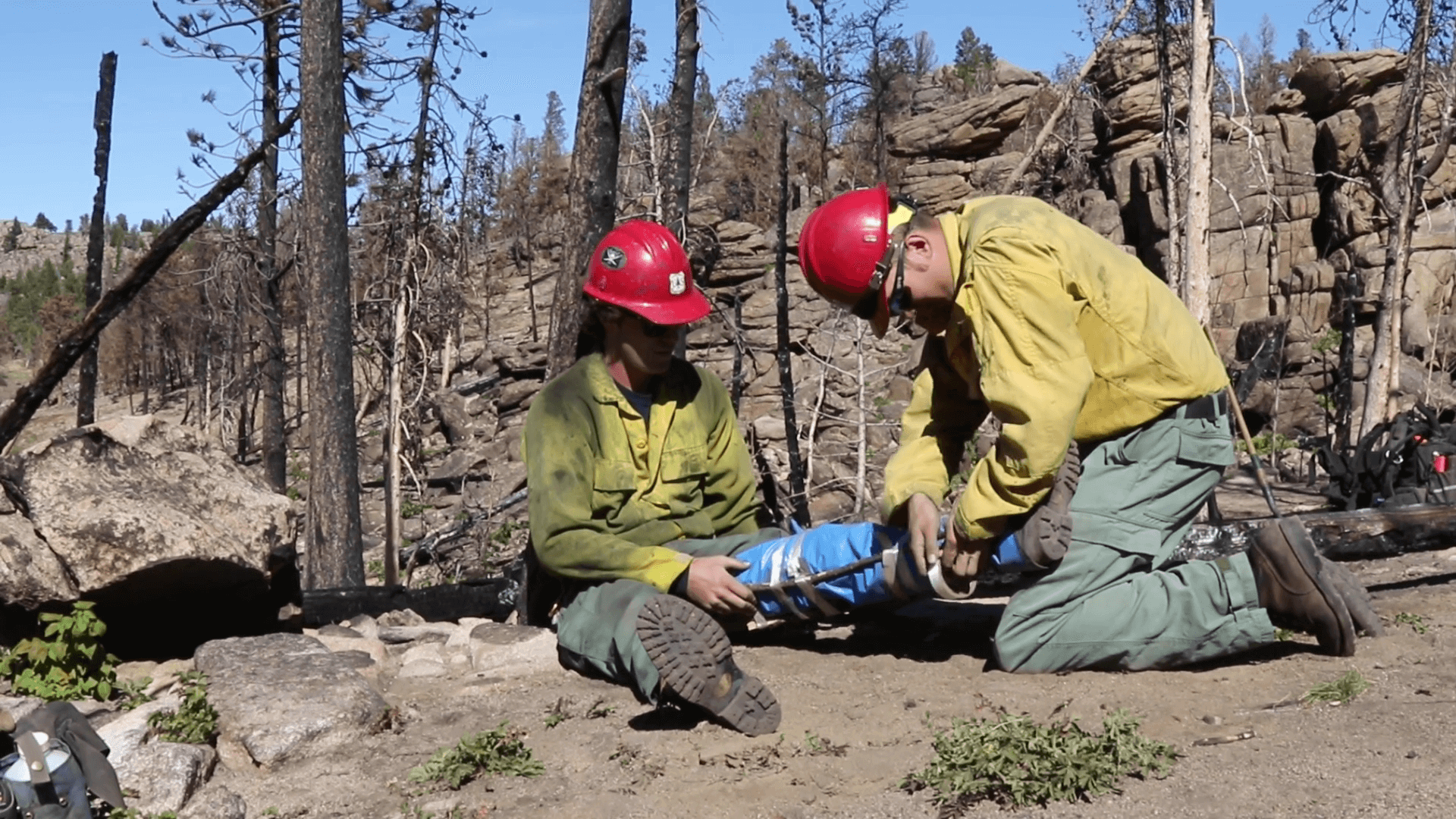 FIREFIGHTER FIRST AID-PILOT PROGRAM TEACHES TECHNIQUES SPECIFICALLY FOR ...